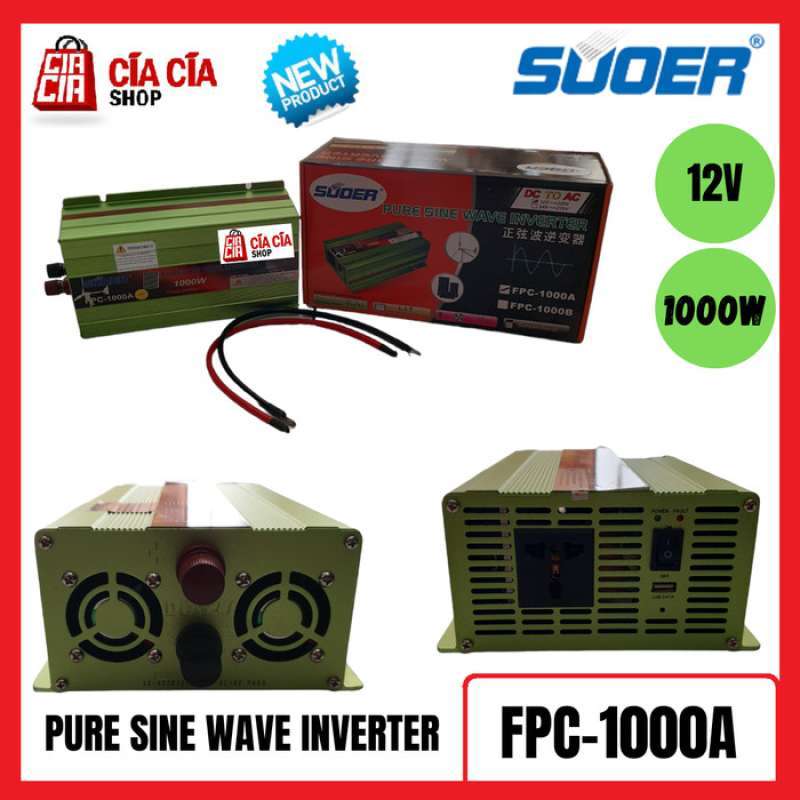 Promo Suoer pure sine wave inverter 1000 watt / PSW inverter 1000w FPC-1000A Diskon 23% di ...
