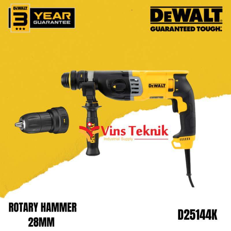 Promo DEWALT D 25144 K Mesin Bor Beton 2kg Hammer Drill DEWALT D25144K ...