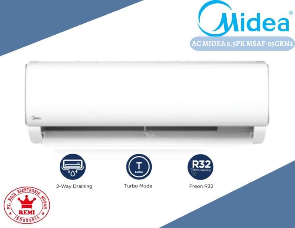 Promo AC Split Midea 0.5PK MSAF-05CRN2 Pendingin Ruangan Unit Only ...