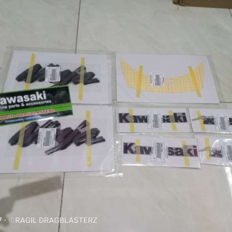 Jual Promo Striping Stiker Set Ninja Rr Old Zx Silver Kawasaki Di ...