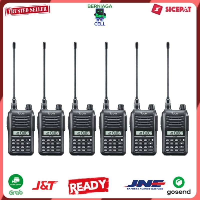Promo Paket 6 Unit Ht Icom V86 Generasi Icom V80 Made In Japan Diskon 23% Di Seller Pt. Wakasa ...