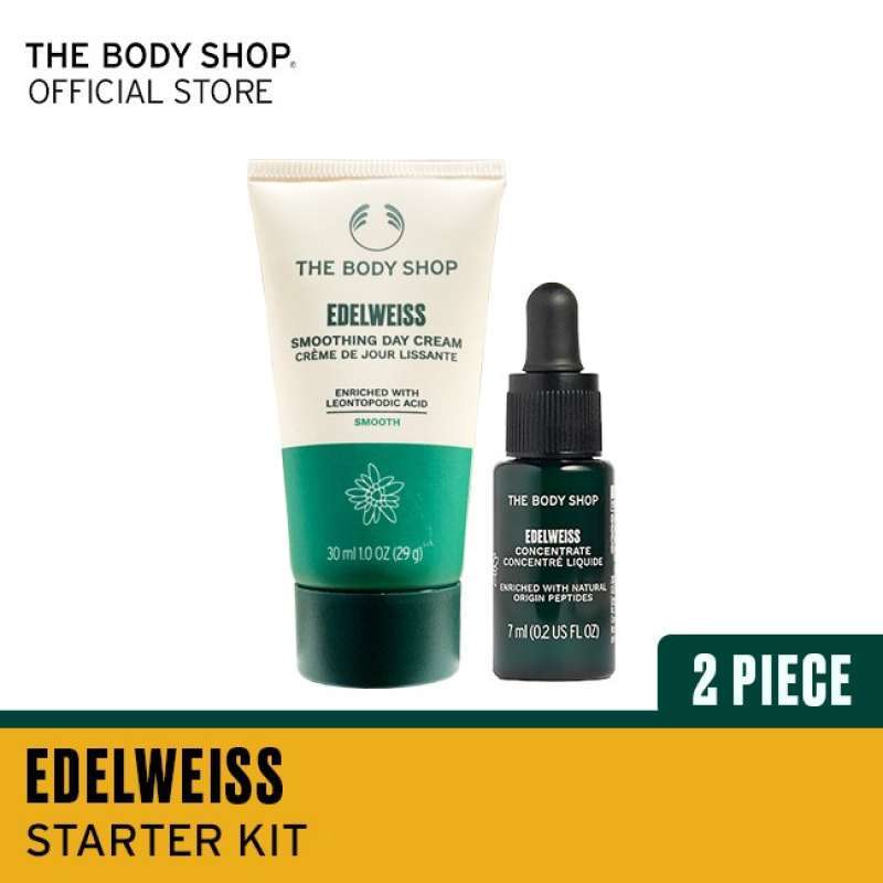 Promo The Body Shop Edelweiss Starter Kit Diskon 33% Di Seller Amor One ...