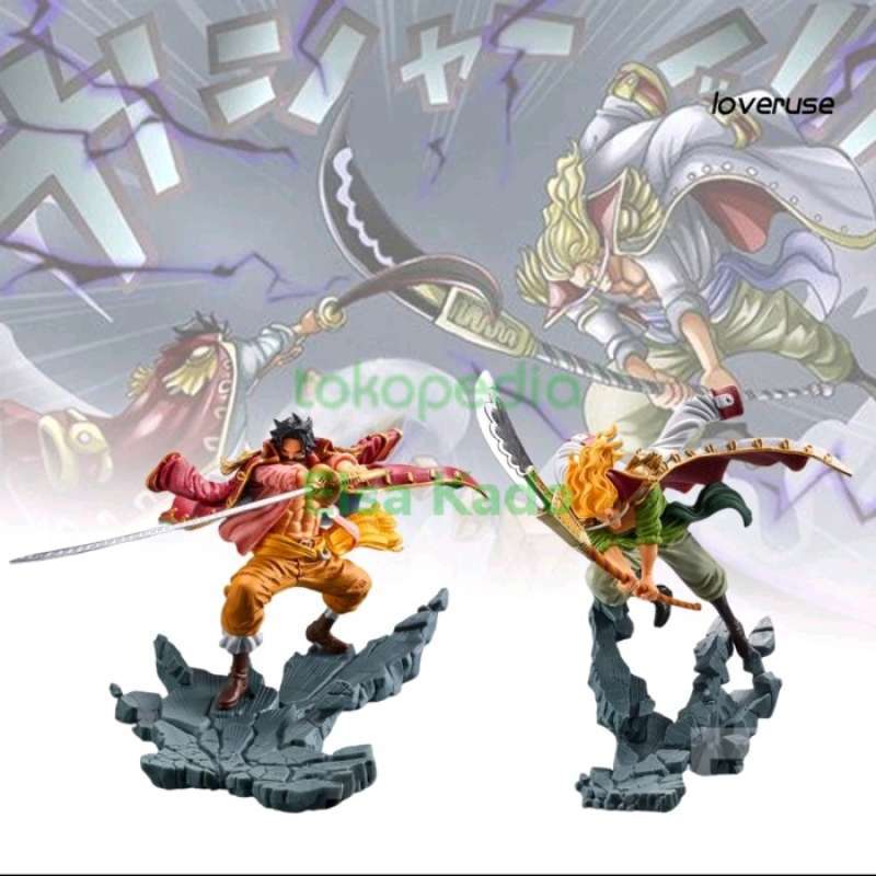 Promo Action Figure Gol D Roger Vs Edward Newgate Whitebeard Shirohige ...