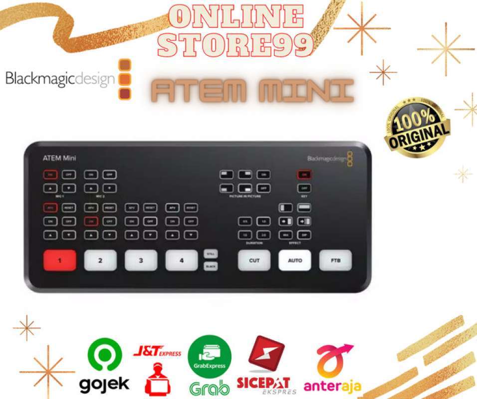Promo Atem Mini Hdmi Live Stream Switcher Blackmagic Design. Diskon 23% ...