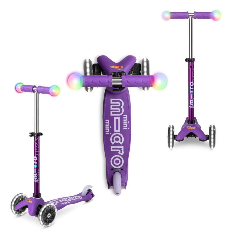 Promo Otoped - Micro Scooter Mini Micro Deluxe Magic Led Diskon 15% di ...