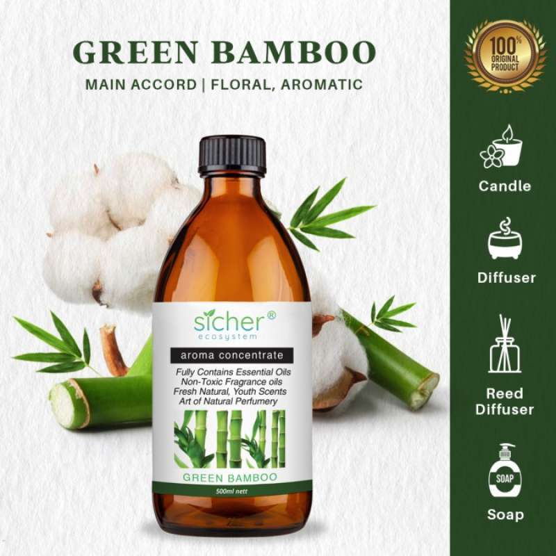 Promo Aroma Terapi|Pengharum Ruangan|Fragrance Oil|Green Bamboo - 500ml ...