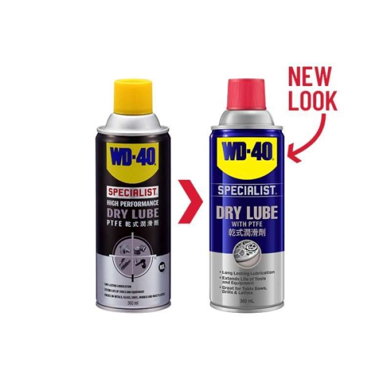 Promo Sale Wd 40 Dry Lube Wd40 Dry Lube Ptfe Diskon 42% Di Seller Gasta ...