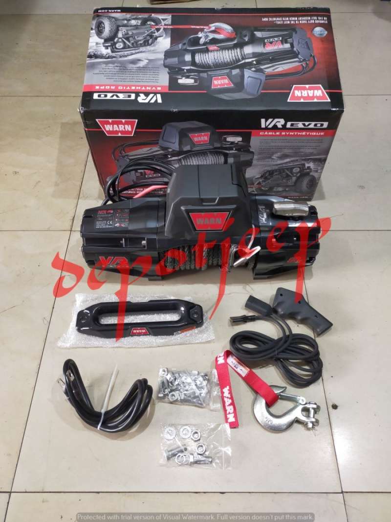 Promo Baru Winch Warn Vr Evo 8S Synthetic Plasma Diskon 1% di Seller Gasta Depn - Cengkareng ...