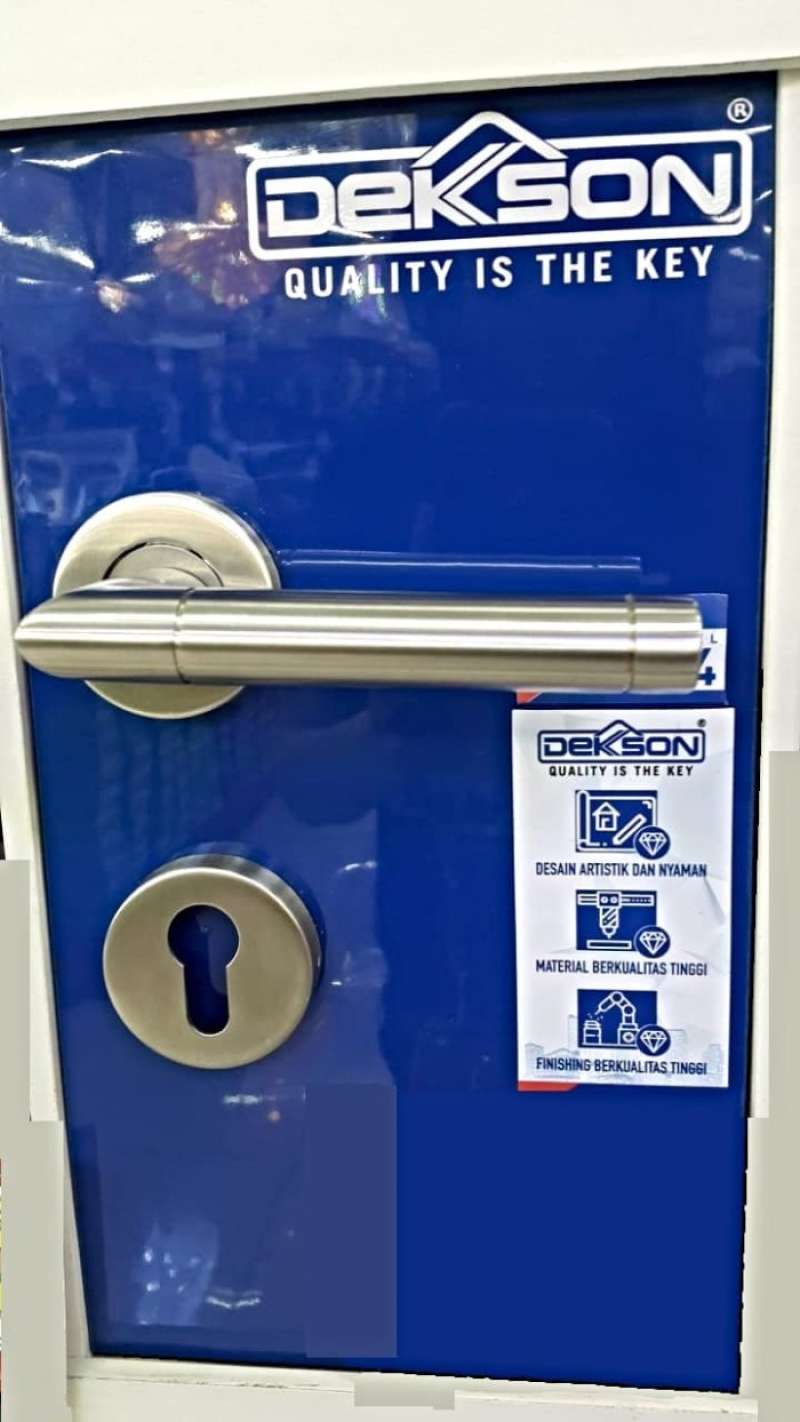 Promo Set Kunci Pintu KAYU Dekkson Silinder Handle Kunci Dekson HANDLE ...