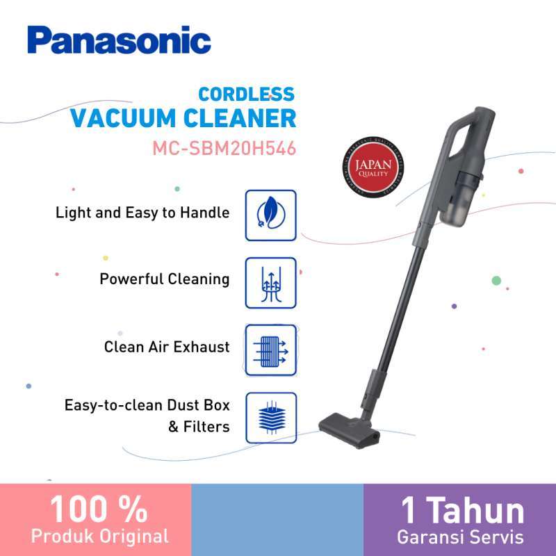 Promo Panasonic Mc-sbm20h546 Cordless Stick Vacuum Cleaner - Grey ...