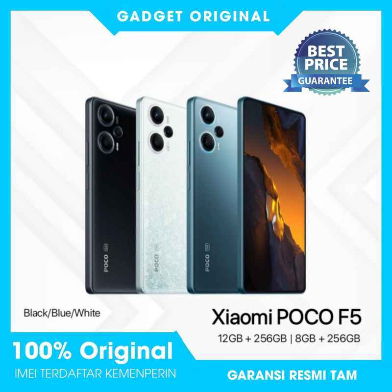 Promo Xiaomi Poco F5 5G 8/256GB 12/256GB Resmi - 12/256GB Black Diskon 4% di Seller Gadget ...