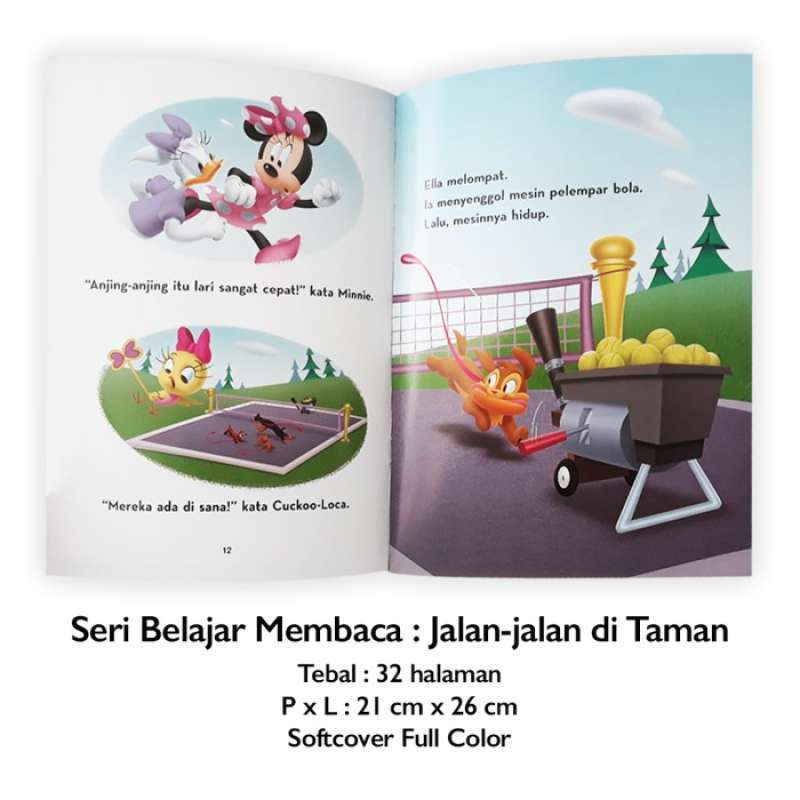 Jual Buku Minnie Mouse Cerita Anak Belajar Membaca Erlangga - Salon ...