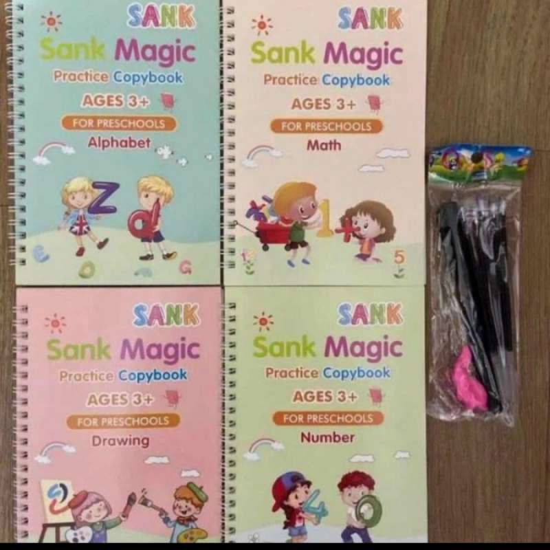 Jual Sank Magic Book Set Buku Menulis Belajar Di Seller Pilihan Shop ...