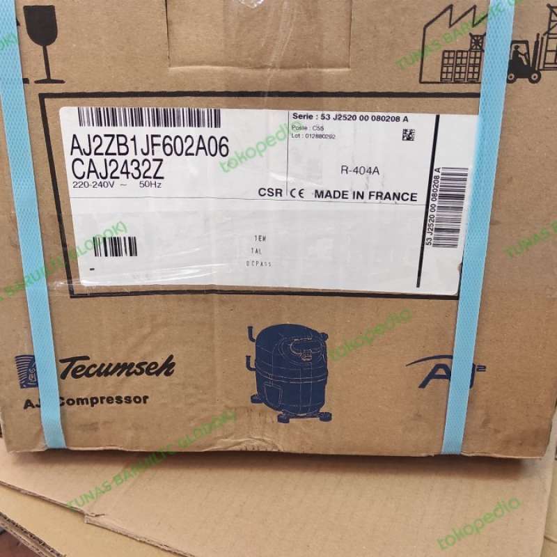 Promo Compressor Tecumseh Caj2432z R404a Model Las - Tokosebelahkanan ...