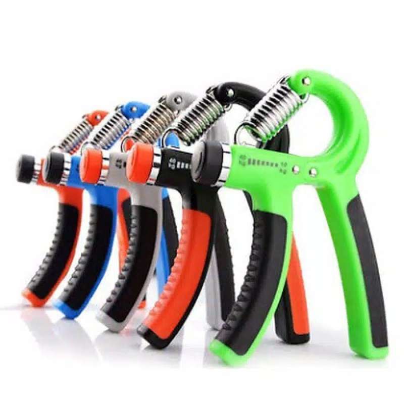 Promo Adjustable Spring Portable Hand Grip 10-40 Kg Pelatih Otot Tangan ...