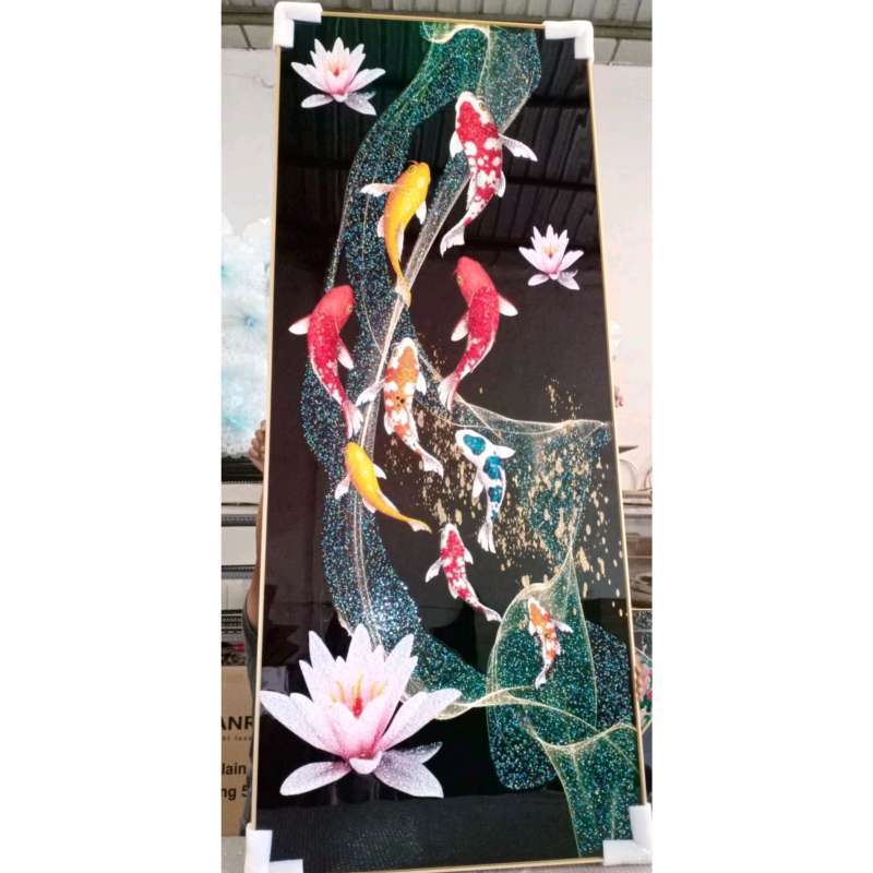 Jual Lukisan Porcelain Diamond 5d Gambar Ikan Bisa Custom Di Seller ...