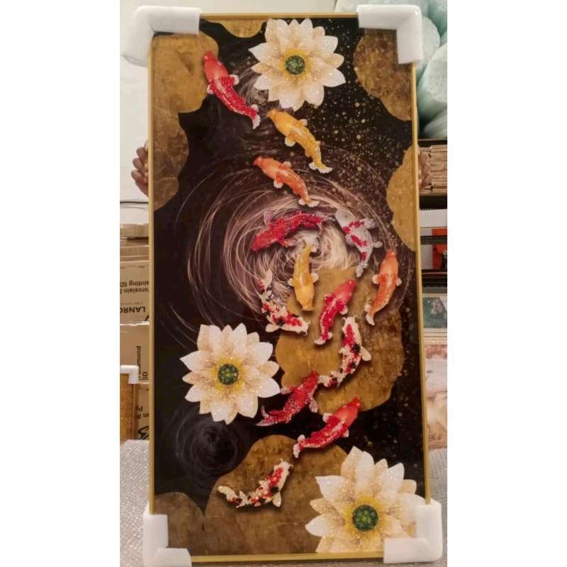 Jual Lukisan Porcelain Diamond 5d Gambar Ikan Bisa Custom Di Seller ...