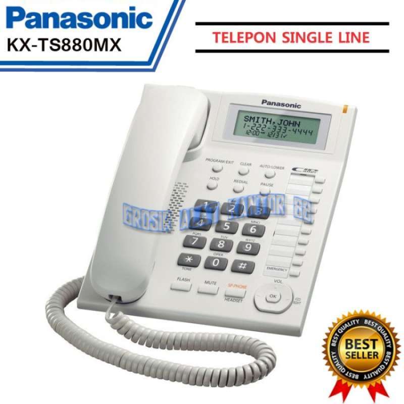 Promo Panasonic Kx-ts880mx - Telephone Rumah Panasonic Kx Ts880 / Kx Ts ...
