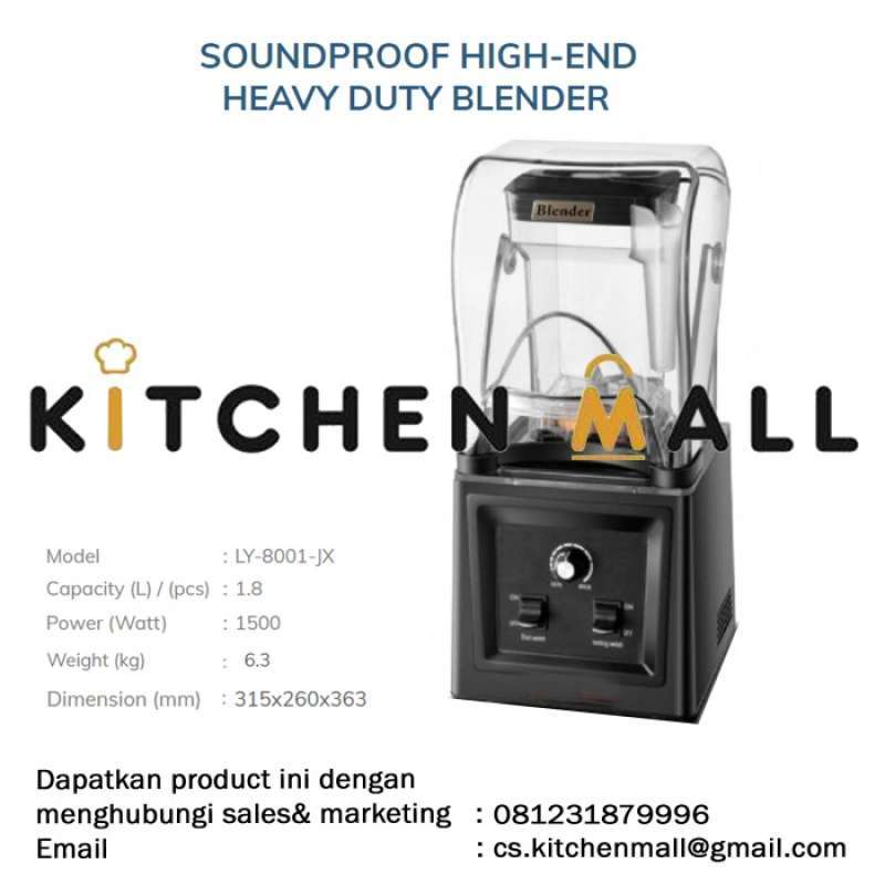 Jual Wintech Ly-8001-jx Blender Buah Jus Smoothie /blender Heavy Duty Resto Di Seller Sn Market ...