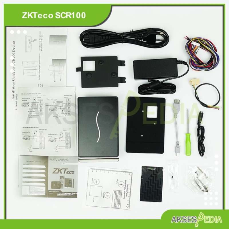 Promo Mesin Absensi Dan Access Door Zkteco Scr100 Diskon 9% di Seller SN Market - Cengkareng ...