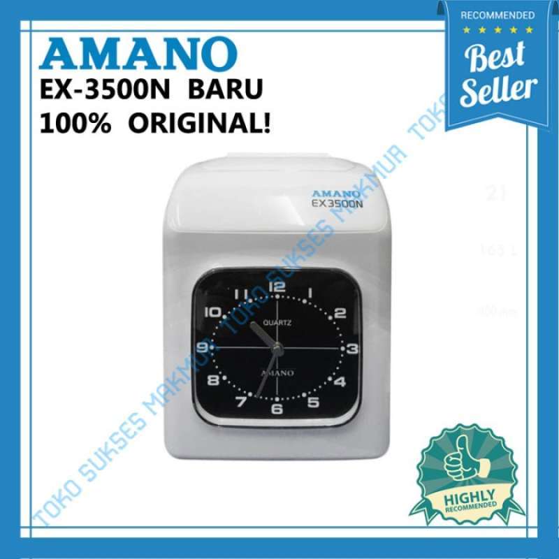 Promo Amano Ex-3500 Mesin Absen Ceklok Diskon 3% di Seller SN Market ...