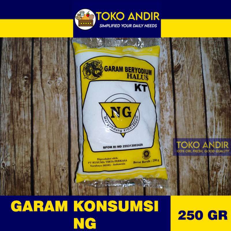 Jual NG Garam Halus Kalium Iodat 250gr di Seller Toko Andir - Jamika ...