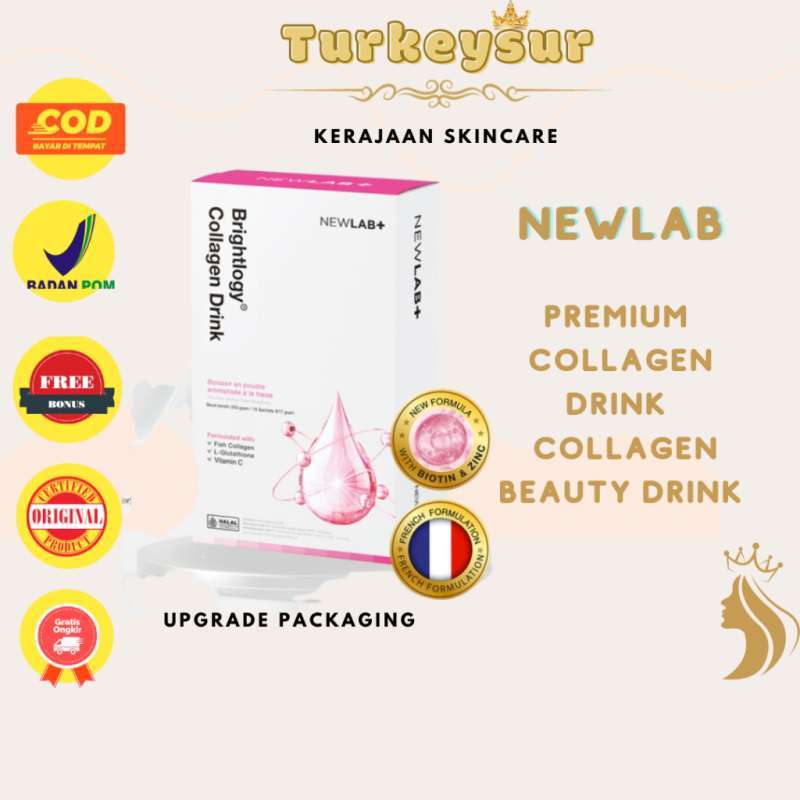 Jual Minuman Kolagen Pemutih Badan Cepat | NEWLAB Premium Collagen ...