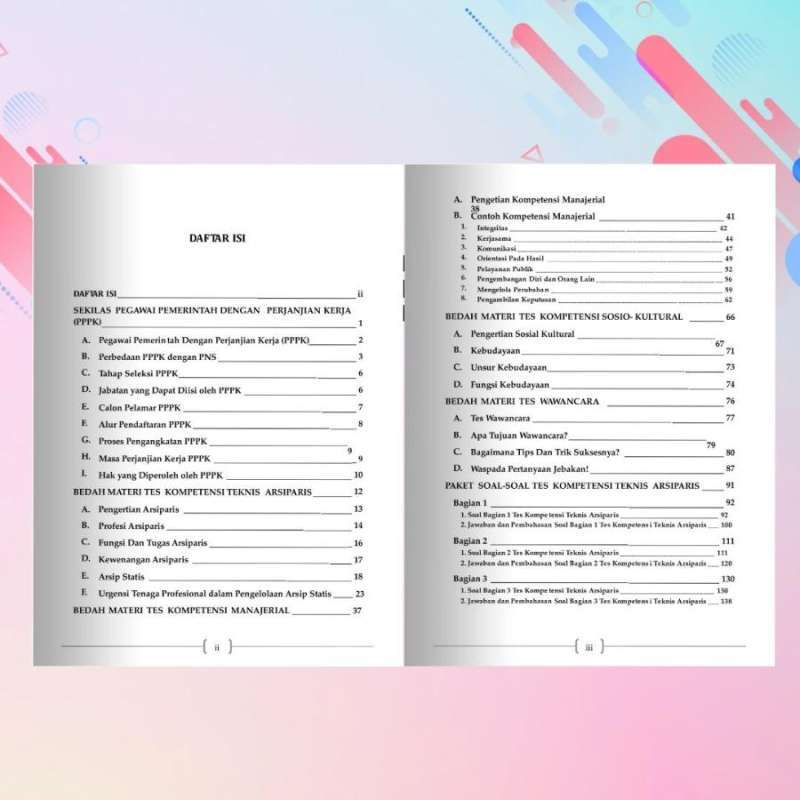 Promo Pppk Arsiparis 2023 Pppk Teknis Arsiparis 2 - Full Soal ...