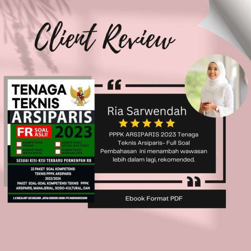 Promo Pppk Arsiparis 2023 Pppk Teknis Arsiparis 2 - Full Soal ...