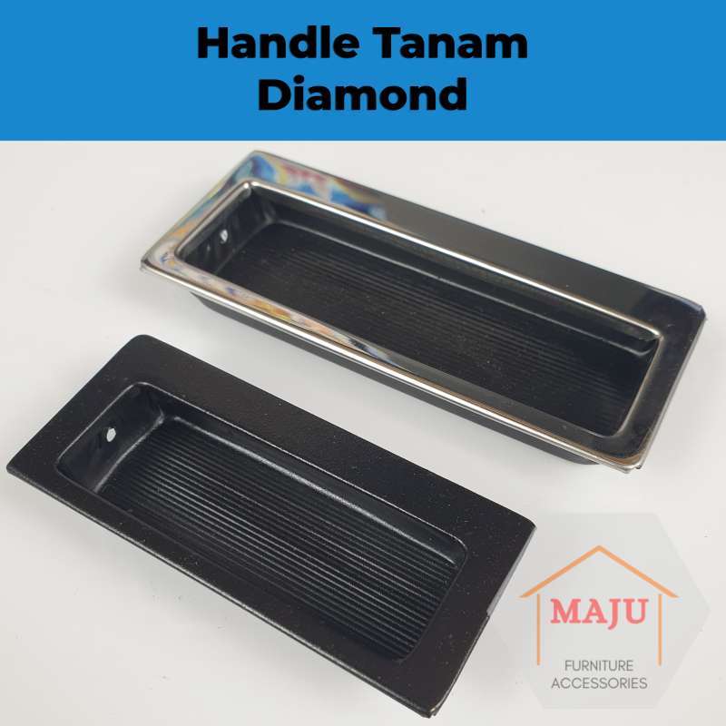 Jual Handle Tanam Sliding 96 Oval Minimalis Kom Putih Hitam Cokelat ...