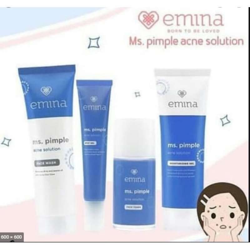 Jual Emina Ms. Pimple Acne Solution Series Di Seller Alap Store ...