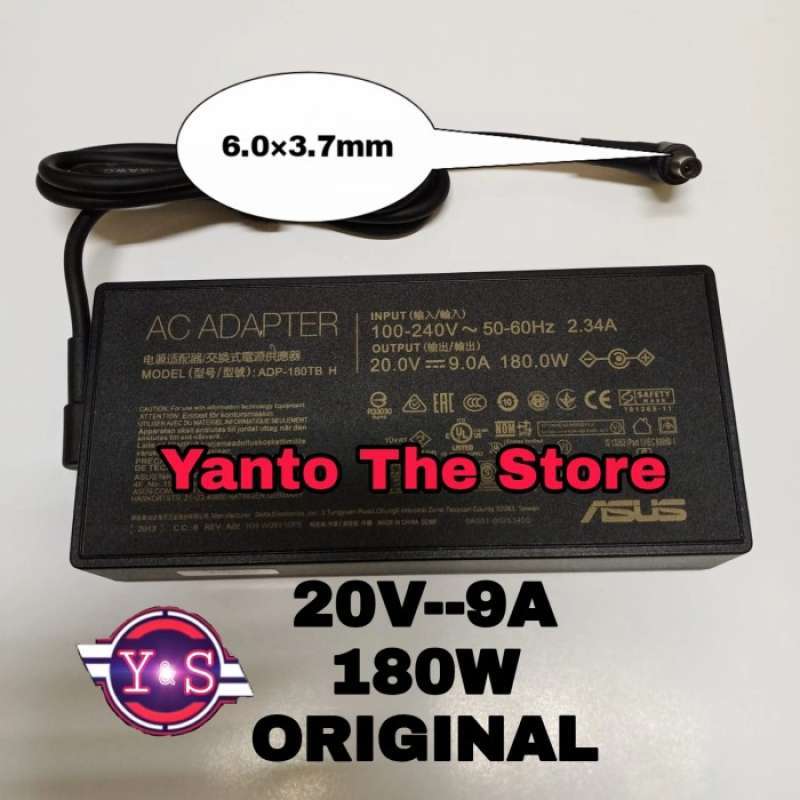 Promo Adaptor Charger Laptop Asus Tuf Gaming Fx V A W Original Diskon Di Seller