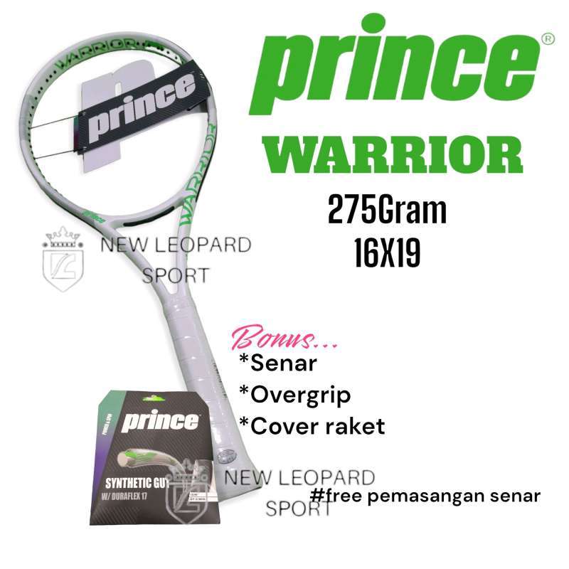 Jual Raket Tenis Prince Warrior 107 Berat 275 Gram Di Seller New ...
