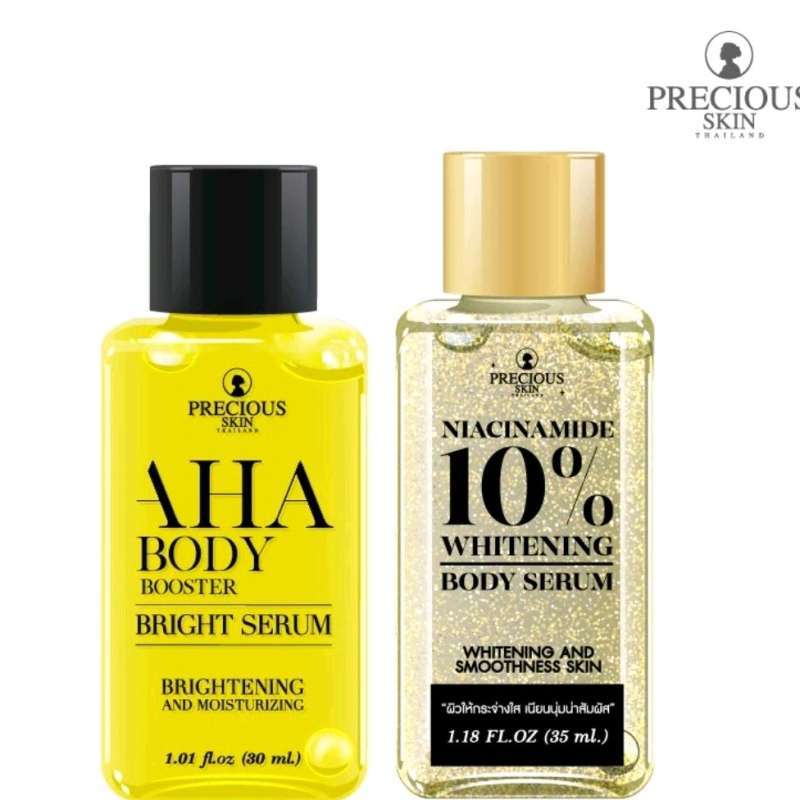 Promo Precious Skin Thailand Niacinamide 10% & AHA Body Serum Booster ...