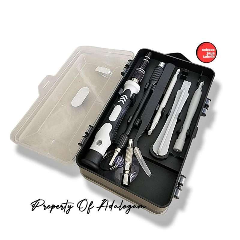 Jual Alat Bongkar Hp Pc Laptop Lengkap Obeng Service Reparasi 115 In 1 ...