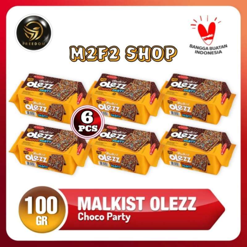 Jual Kokola Biskuit Malkist Olezz Choco Party | Krim Cokelat Meses ...