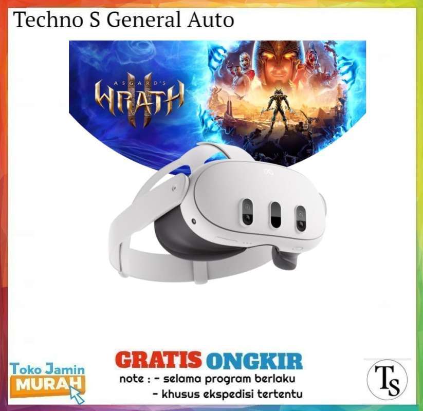 Jual Meta Quest 3 Oculus Virtual Reality VR Headset Metaverse 128GB ...