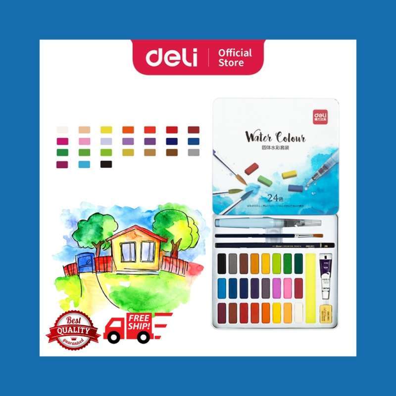 Jual Deli Solid Watercolor Set Original Harga Termurah April 2024 | Blibli