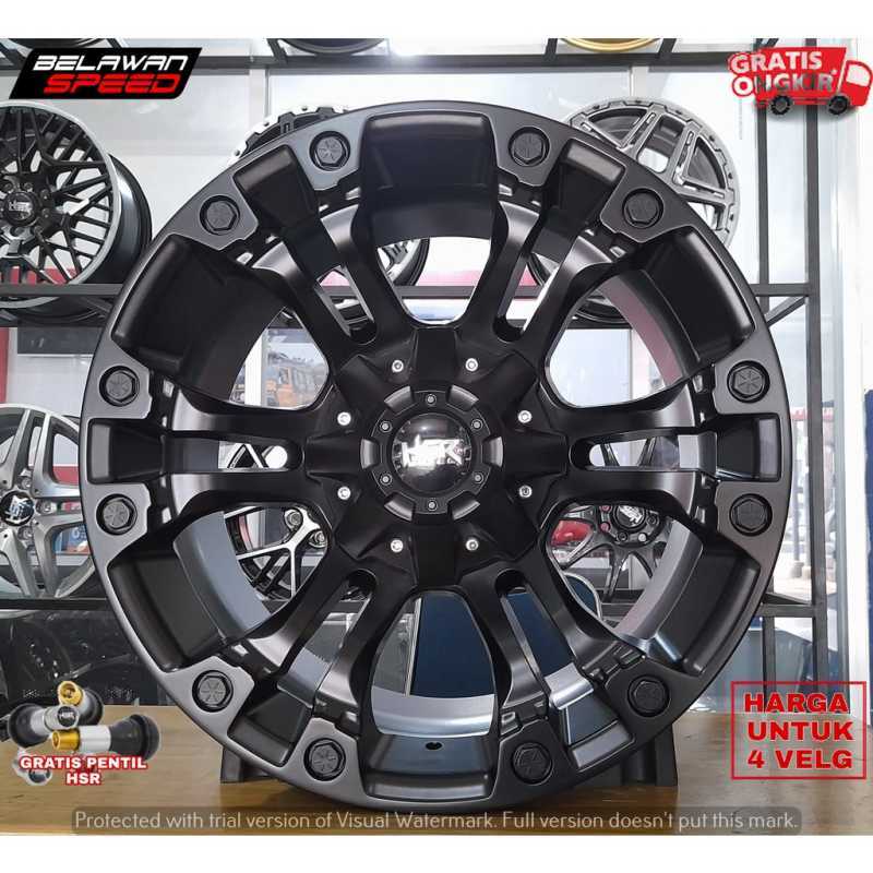 Promo Velg Mobil Offroad Untuk Fortuner Pajero Hilux Dc Strada Triton ...