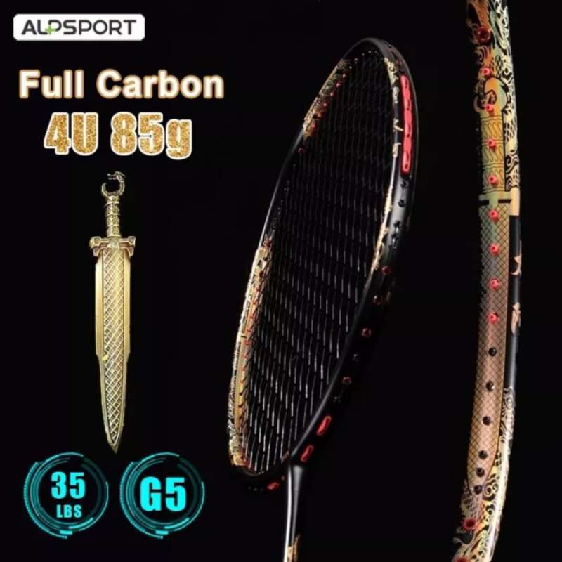 Jual Alp Sport Vita 4u Raket Badminton G5 7mm 35 Lbs Full Karbon ...