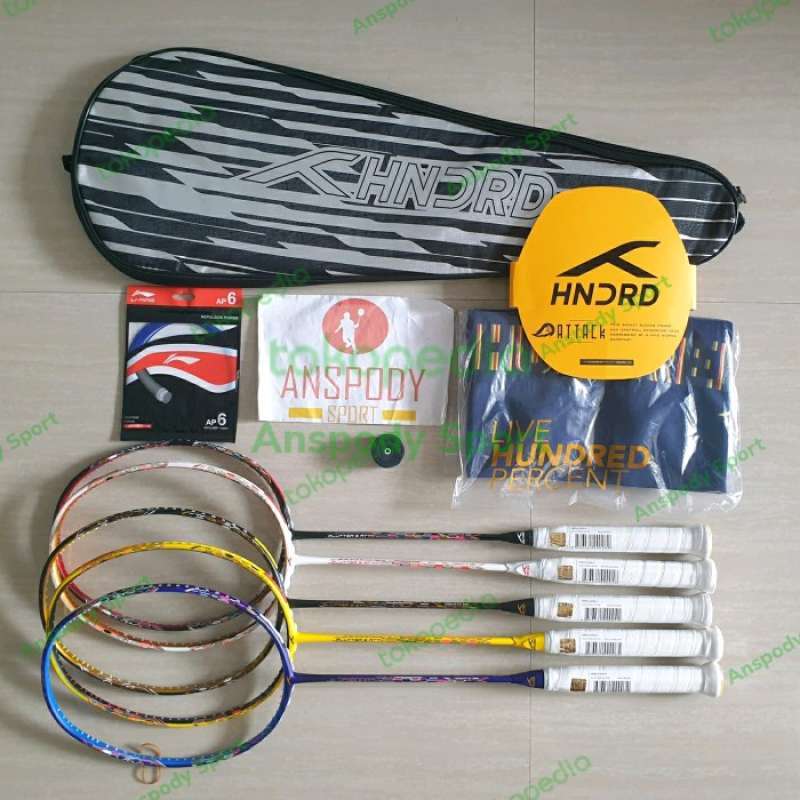 Promo Raket Badminton Hundred Flutter S Attack Diskon 23% di Seller ...
