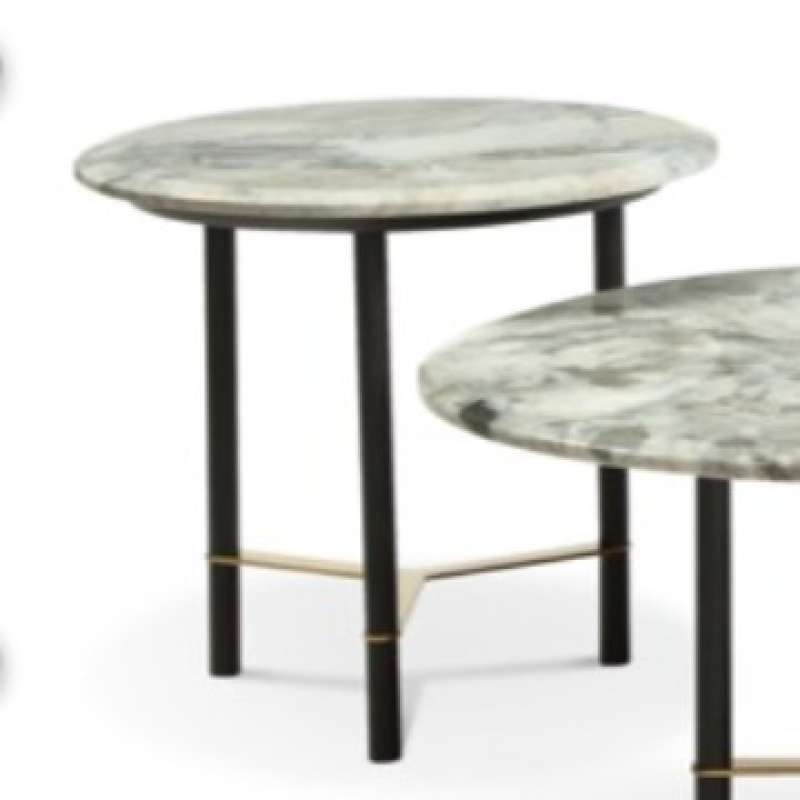 Jual Meja Ruang Tamu Marmer Modern - End Table Marble Top Ae20002 Di ...