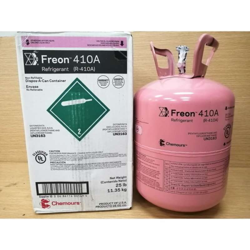 Promo Freon Chemours R410A Made In Usa/ Freon Dupont R410A Diskon 23% ...