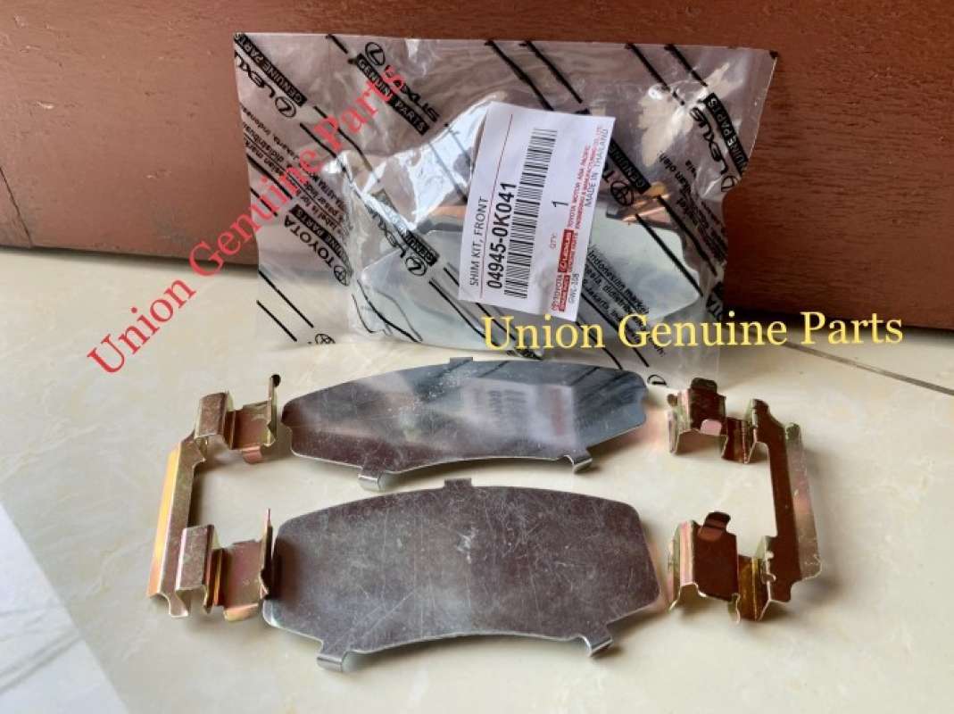 Jual Plat Kuku Kampas Rem Depan Innova Brake Pad Spring Plat Disc ...