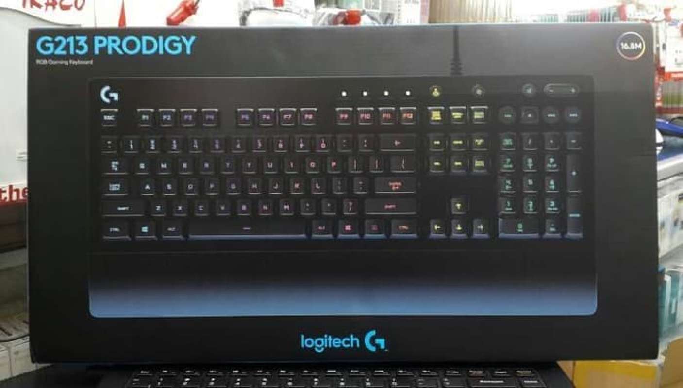 Promo Logitech G213 Prodigy Usb Rgb Gaming Keyboard Diskon 23% Di ...