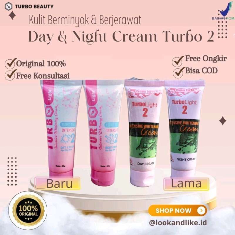 Jual Cream Turbo No 2 Untuk Kulit Berminyak Atau Berjerawat (cream Only ...