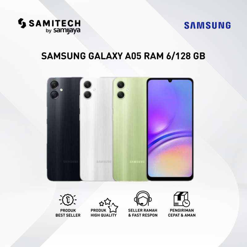 Promo Samsung Galaxy A05 6/128 Gb Smartphone -repack Diskon 2% Di ...