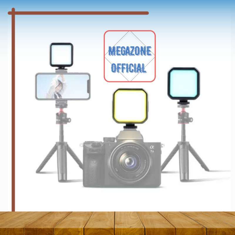 Promo Lampu Kamera Video Led Portable Lighting For Smartphone Kamera ...