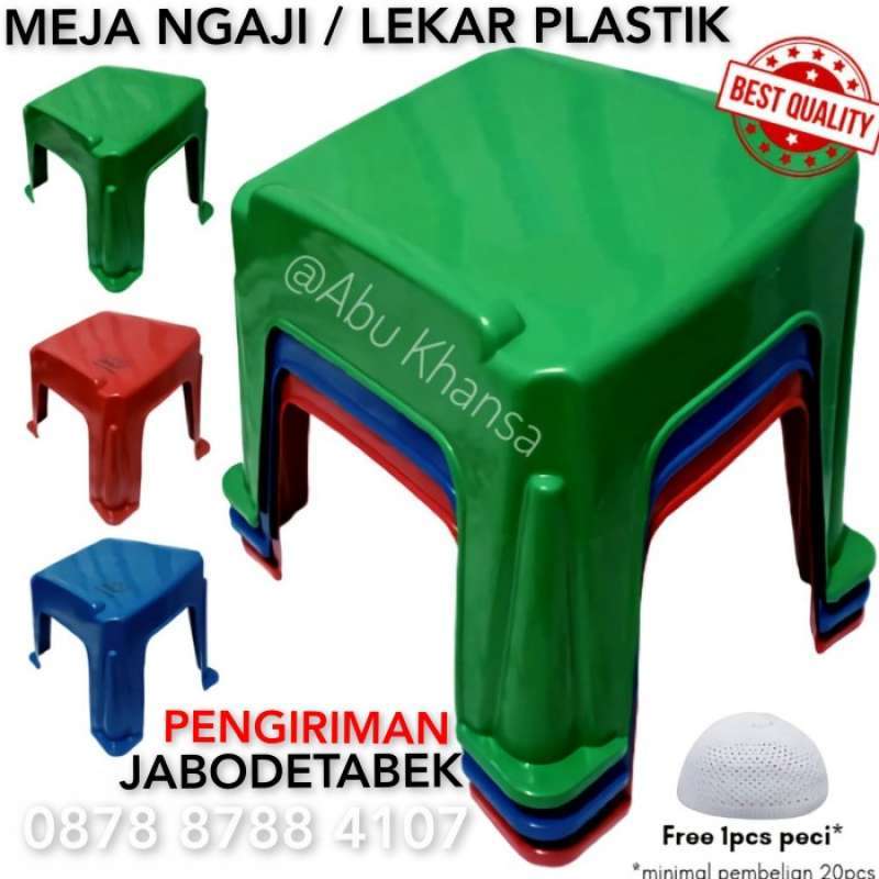 Jual Meja Ngaji Plastik Lekar Plastik Meja Mengaji Meja Belajar Tempat ...