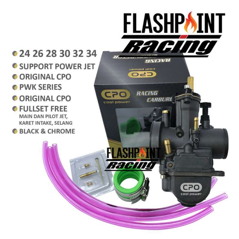 Jual Karburator Cpo Original Pwk 24 26 28 30 32 34 Black Series Carburetor - Cpo Black 26 Di ...